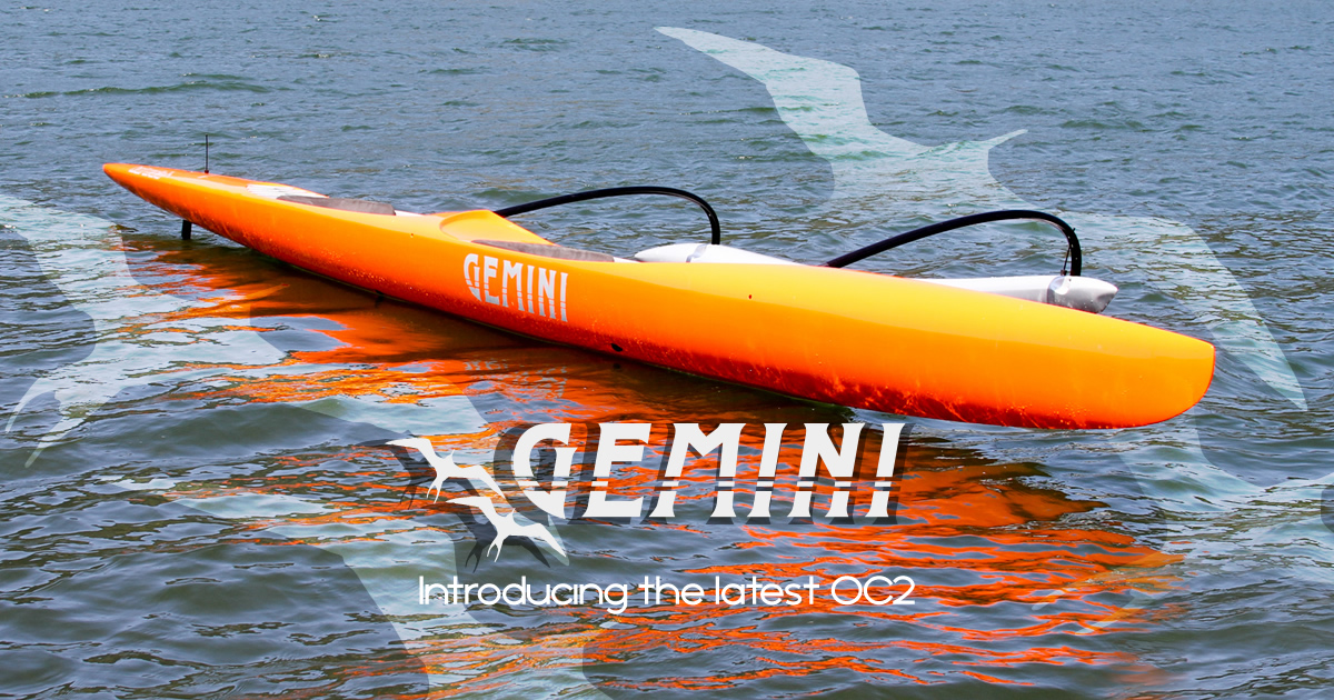 Meet Gemini: OC2 canoe by Kai Wa'a - Outriggerzone Store